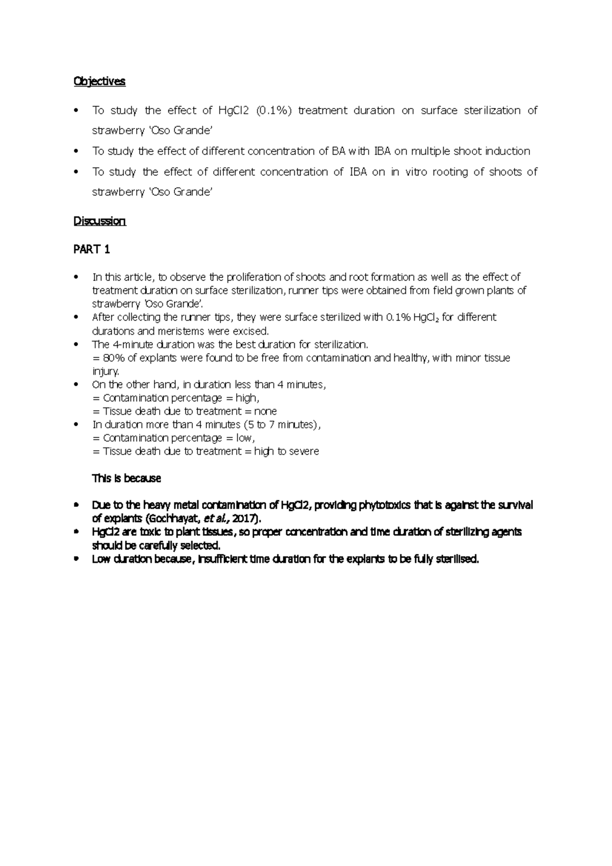 Points presentation (Micropropagation of strawberry through meristem ...