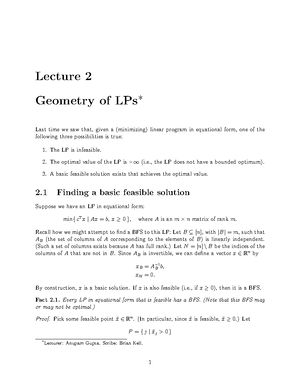 Homework 5 - Linear and Semidefinite Programming by Anupam Gupta and Ryan O'Donnell. - Linear ...