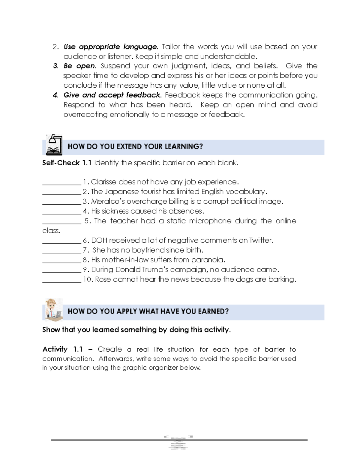 Use appropriate language - 2. Use appropriate language. Tailor the ...