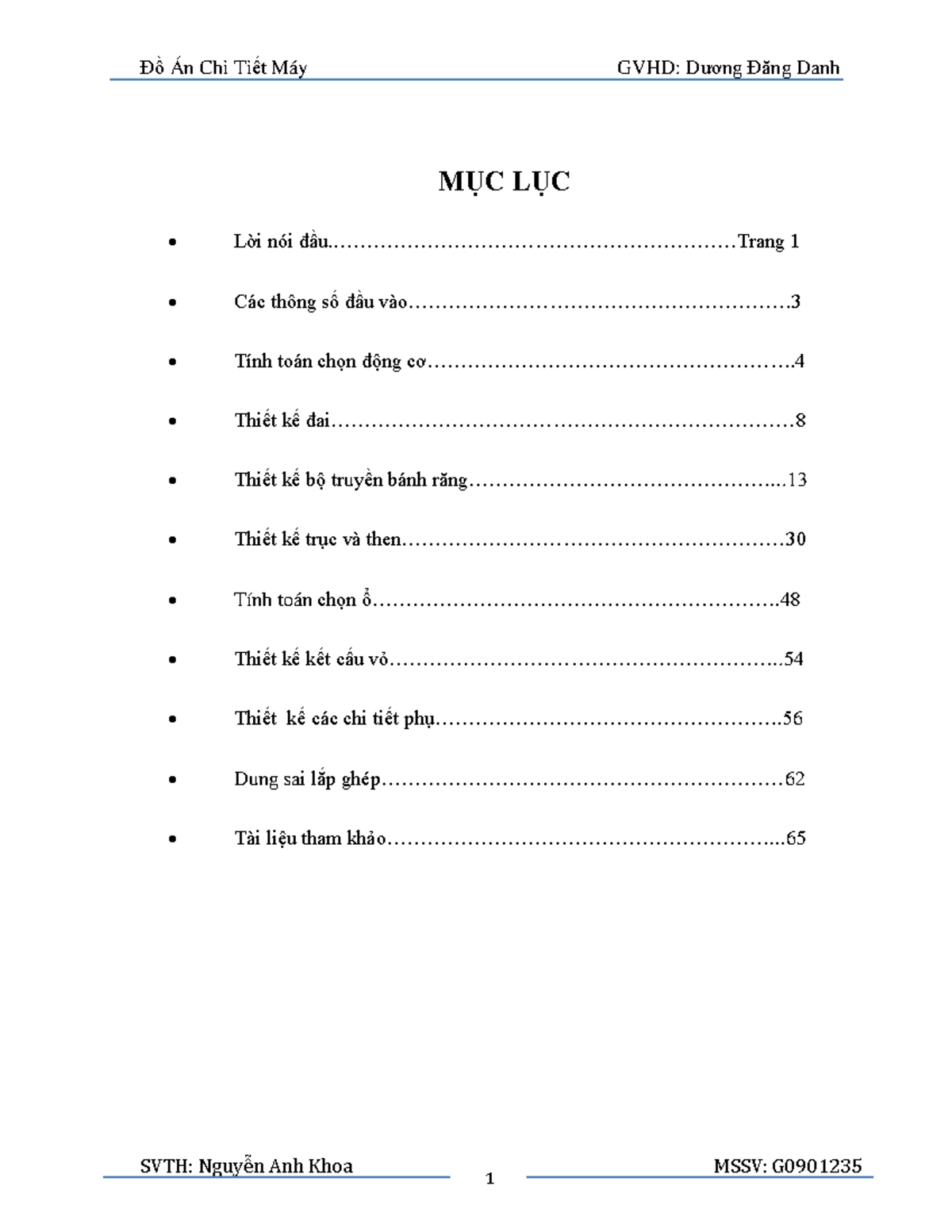 Thuyet Minh - good - SVTH: Nguyễn Anh Khoa MSSV: G Lời nói - Studocu