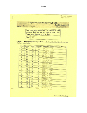 [Solved] A principal and all the kids in a school made a tour of a zoo - Biostatistics (STAT ...