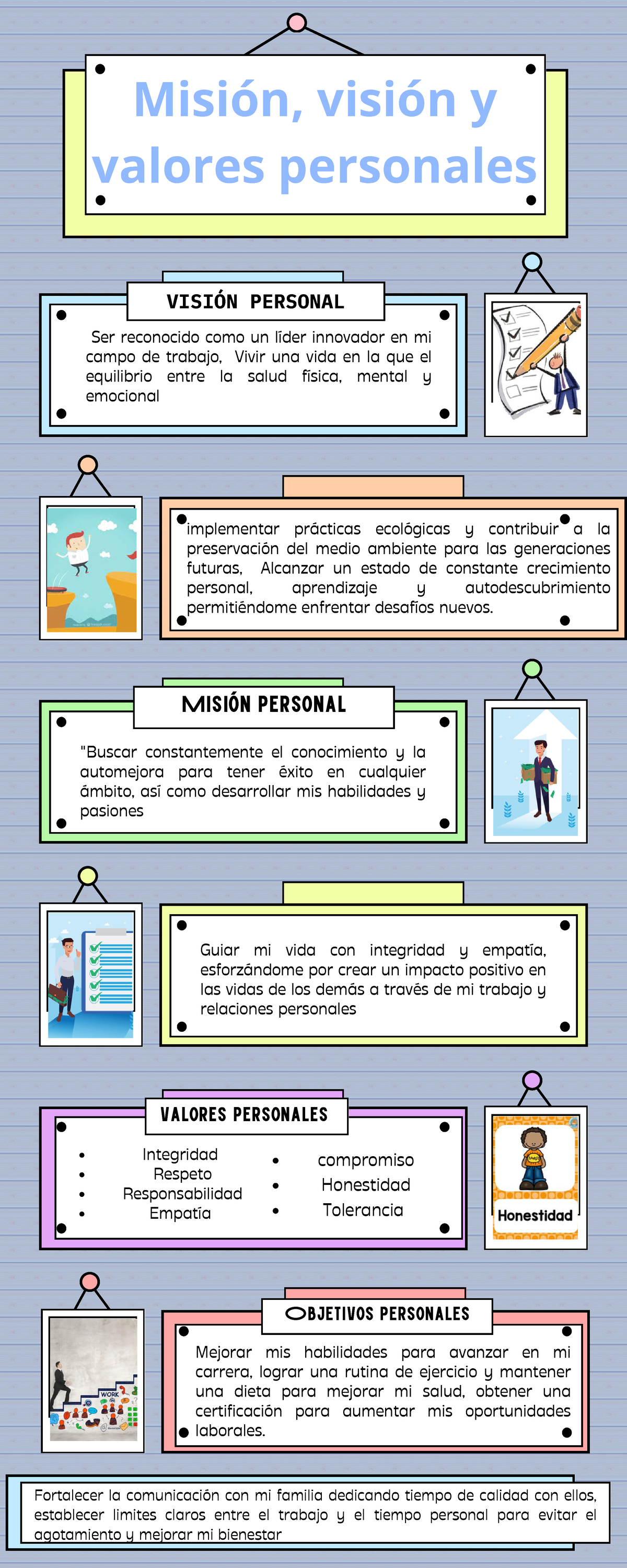 Infografia - Aaaaaa - VISIÓN PERSONAL Misión personal valores ...