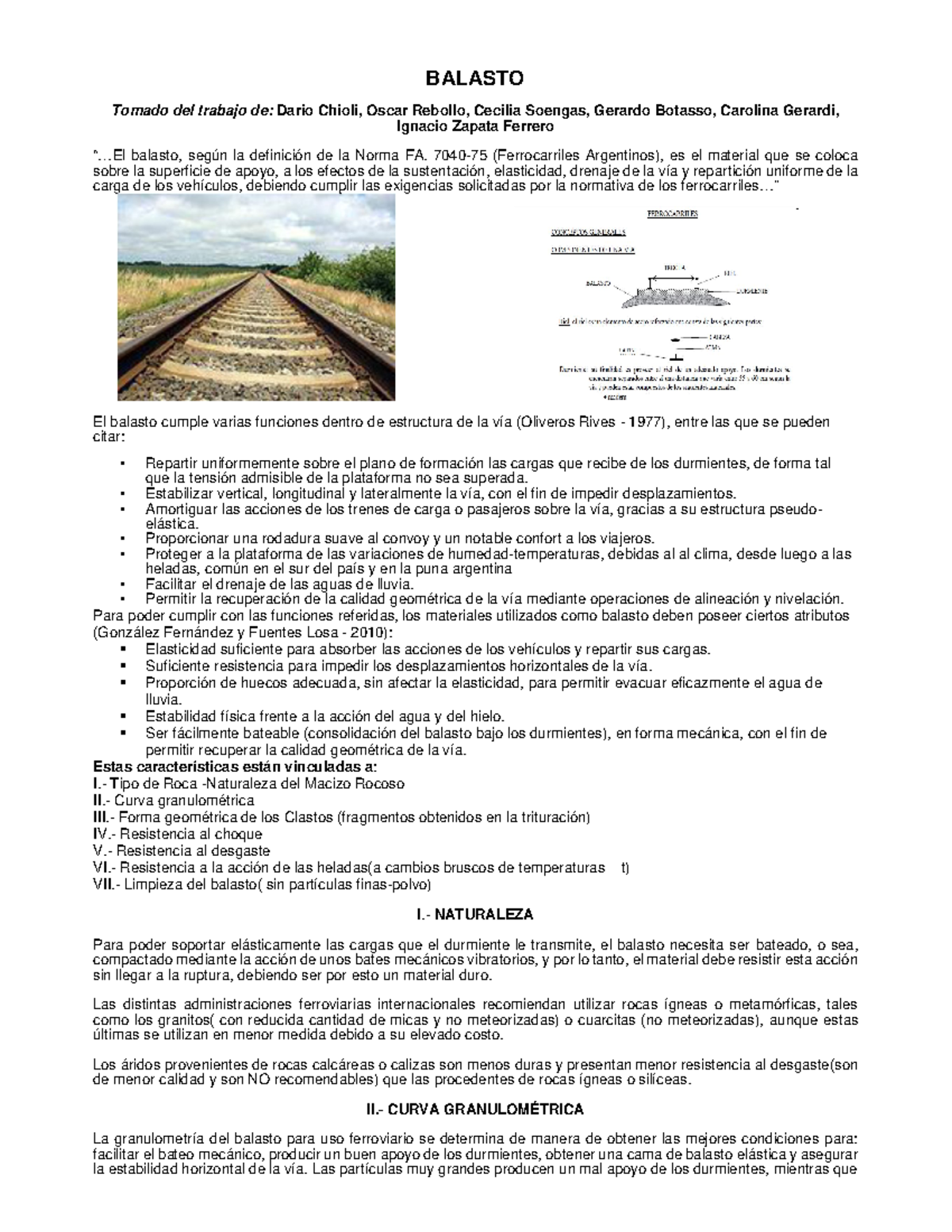 3-Balasto-Parte 3 - BALASTO - BALASTO Tomado del trabajo de: Dario ...