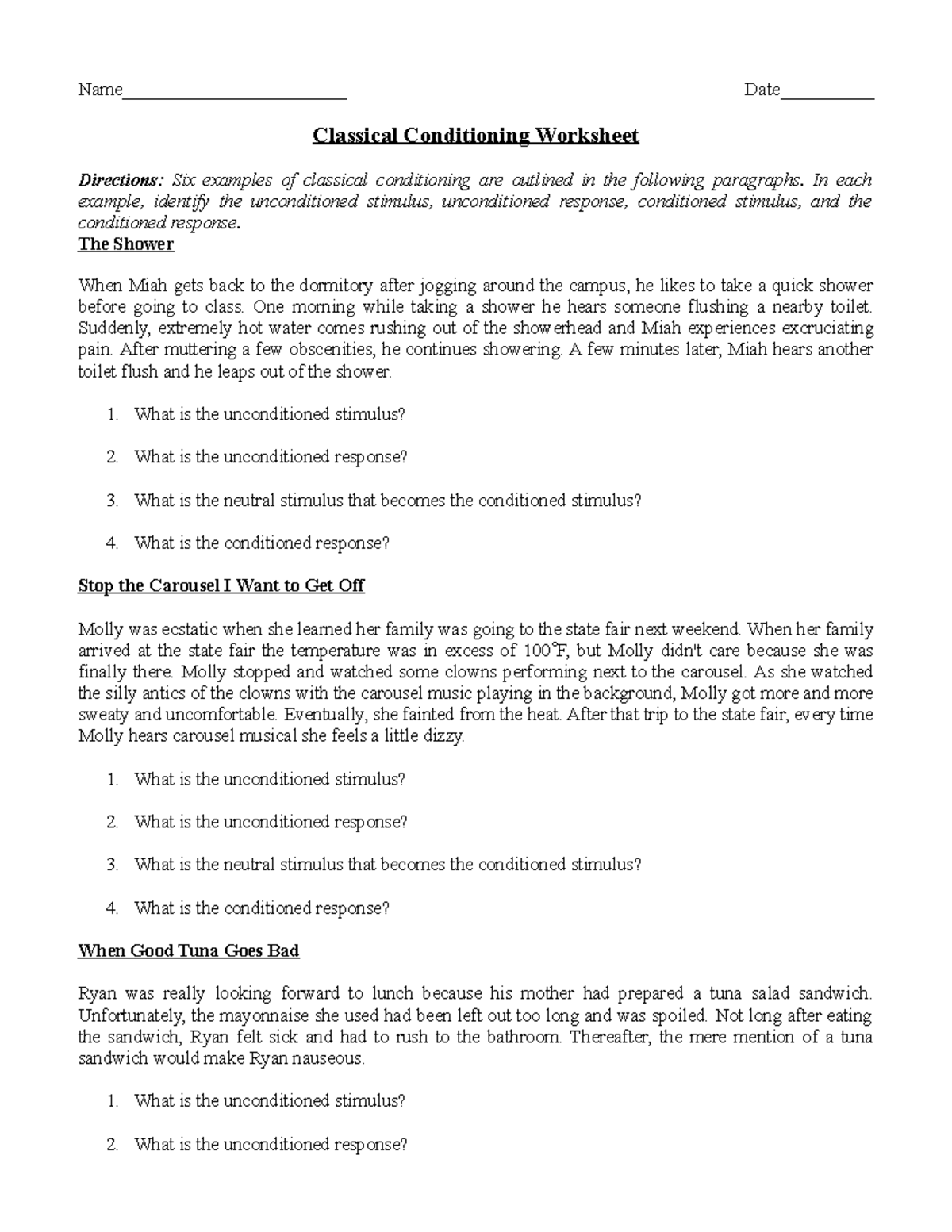 CC Worksheet - usc, cur us , cr - Name________________________ Date ...