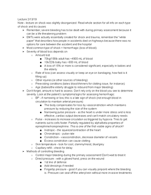 Week 7 notes - SPINAL INJURY AND SPINAL MOTION RESTRICTION ANATOMY ...