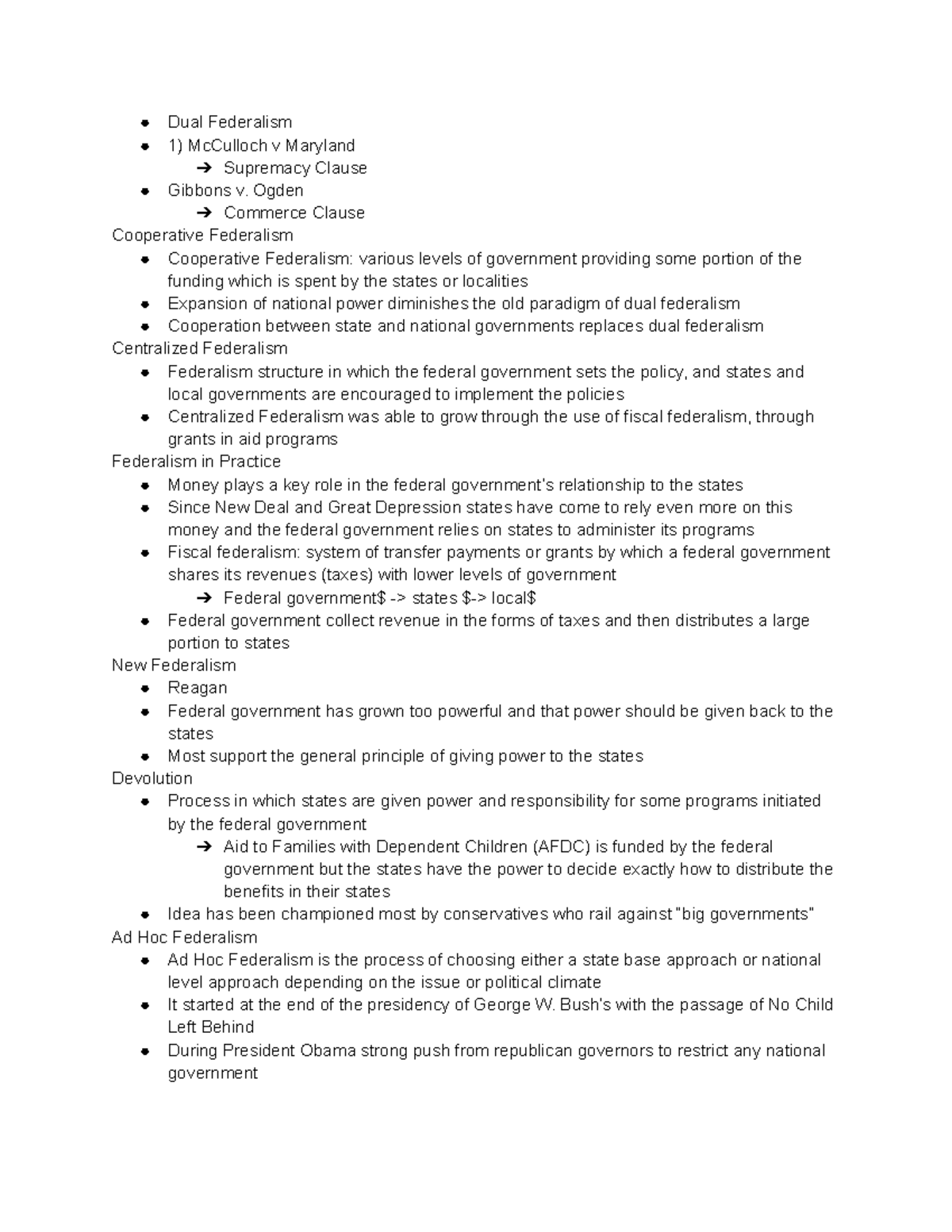 Stu Docu-11 - POLS 102 Lecture Professor Samantha Godbey - Dual ...