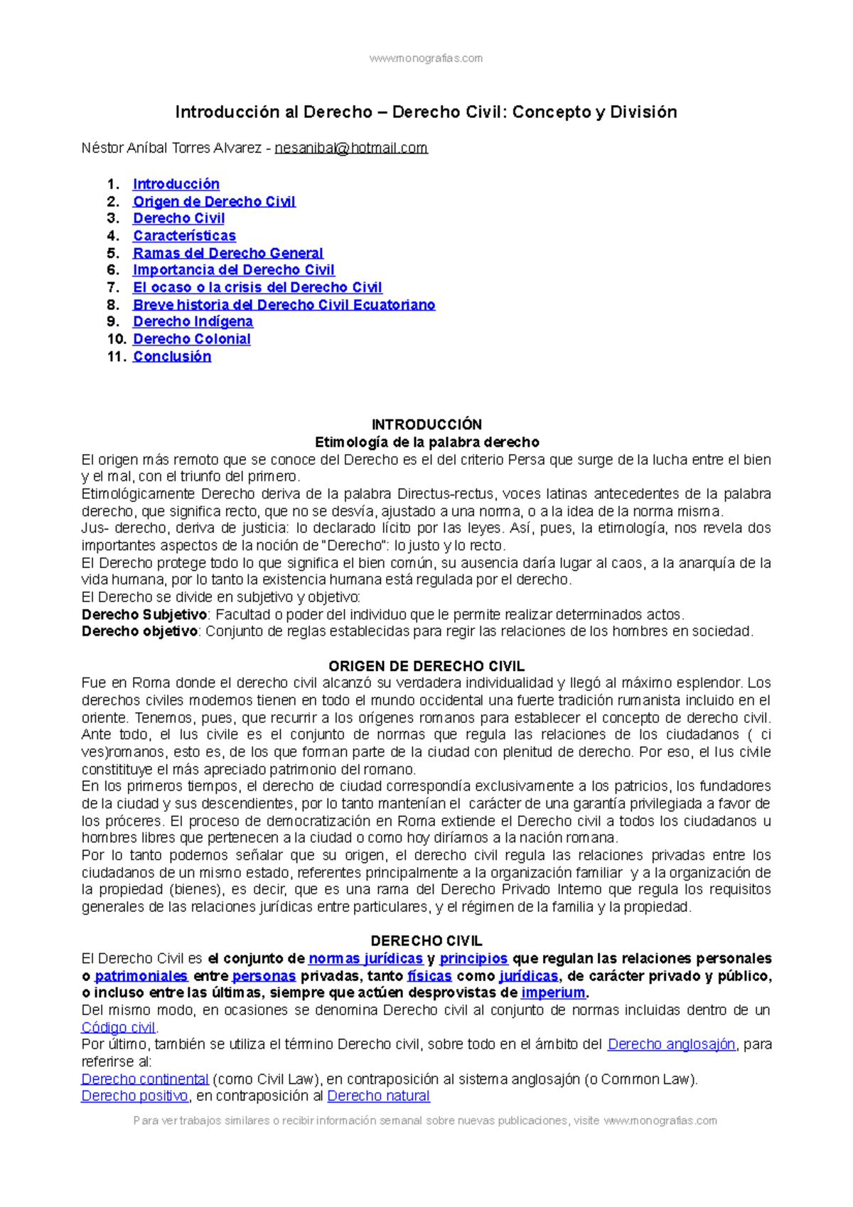 Etimologia-palabra-derecho - Introducción al Derecho – Derecho Civil ...