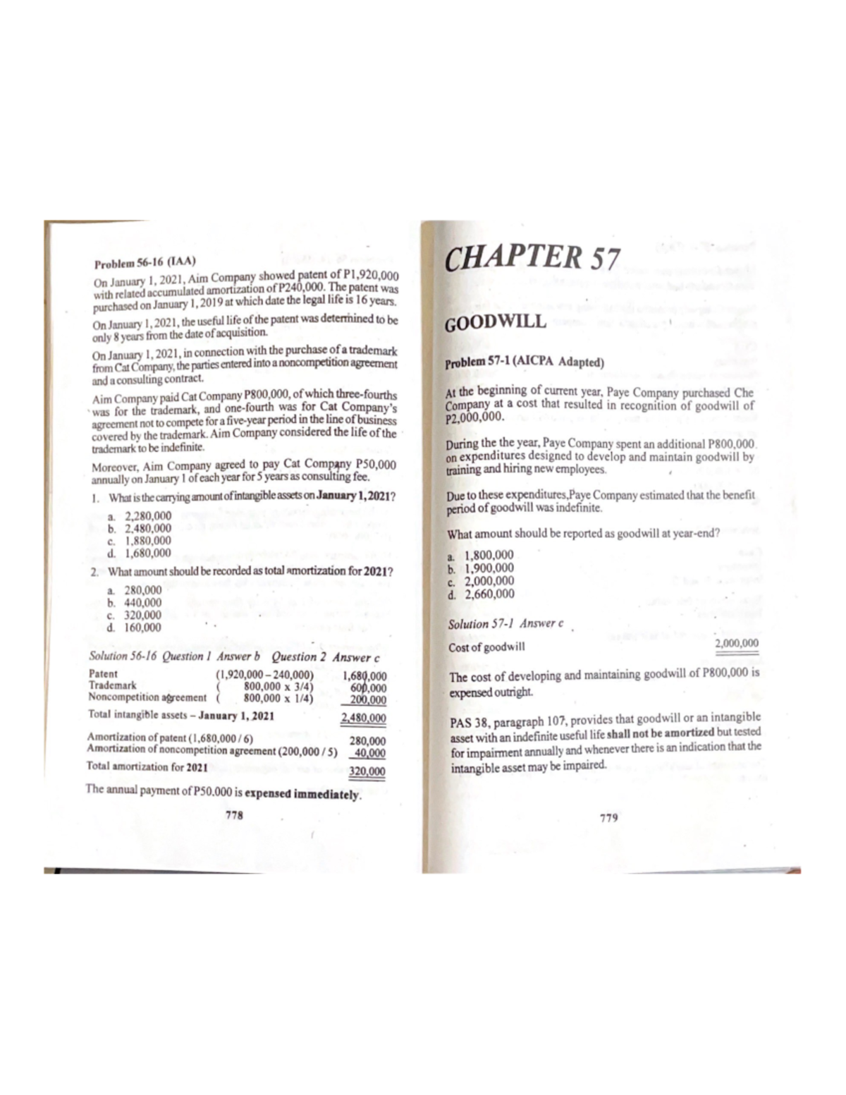 Intermediate Accounting Valix Chapter 57 Bs Accountancy Studocu