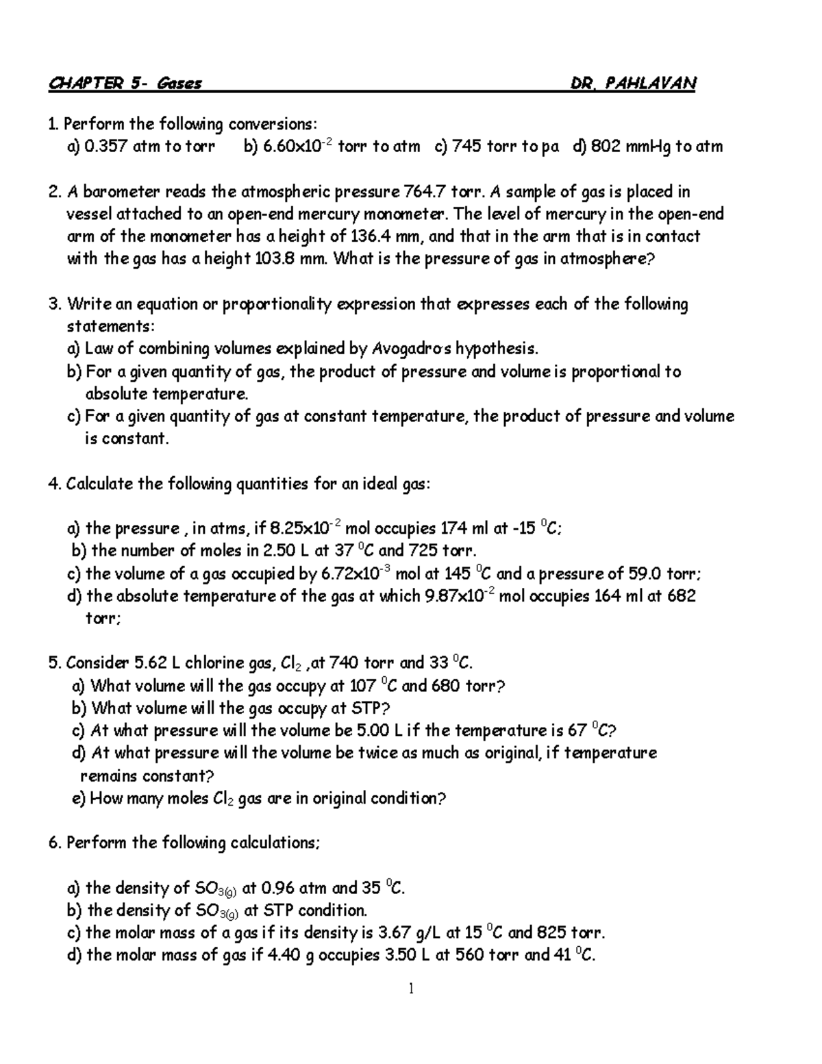 1411 Chapt 5 QA - For General Chemistry. Hope it helps. Thank you ...