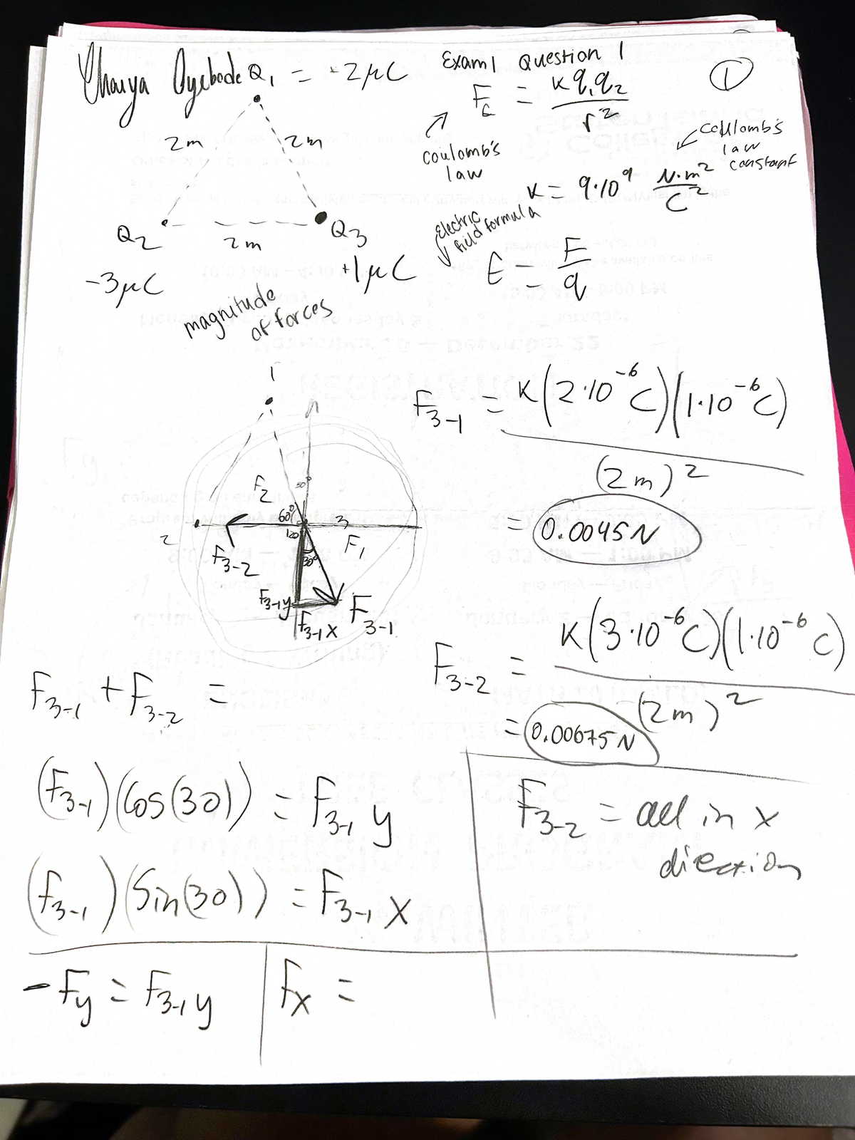 Physics EXAM 1 practice - PHY 160 - Studocu