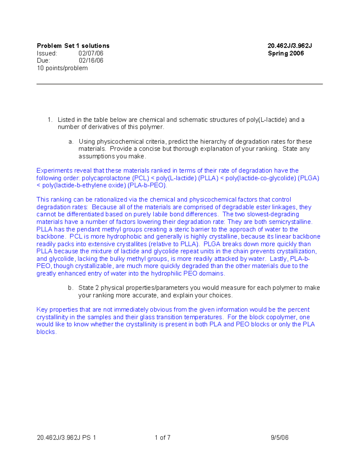 543a2c8aff6830ec0cc6cc5fa568b92e pset1 solns - Problem Set 1 solutions ...