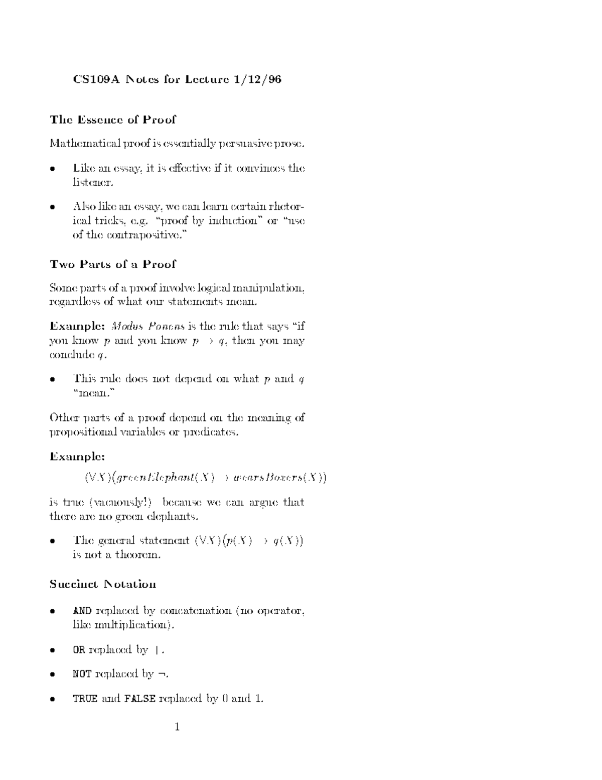 Notes 2 The Bachelor Of Science In Computer Science Focuses On The Fundamentals Of Program