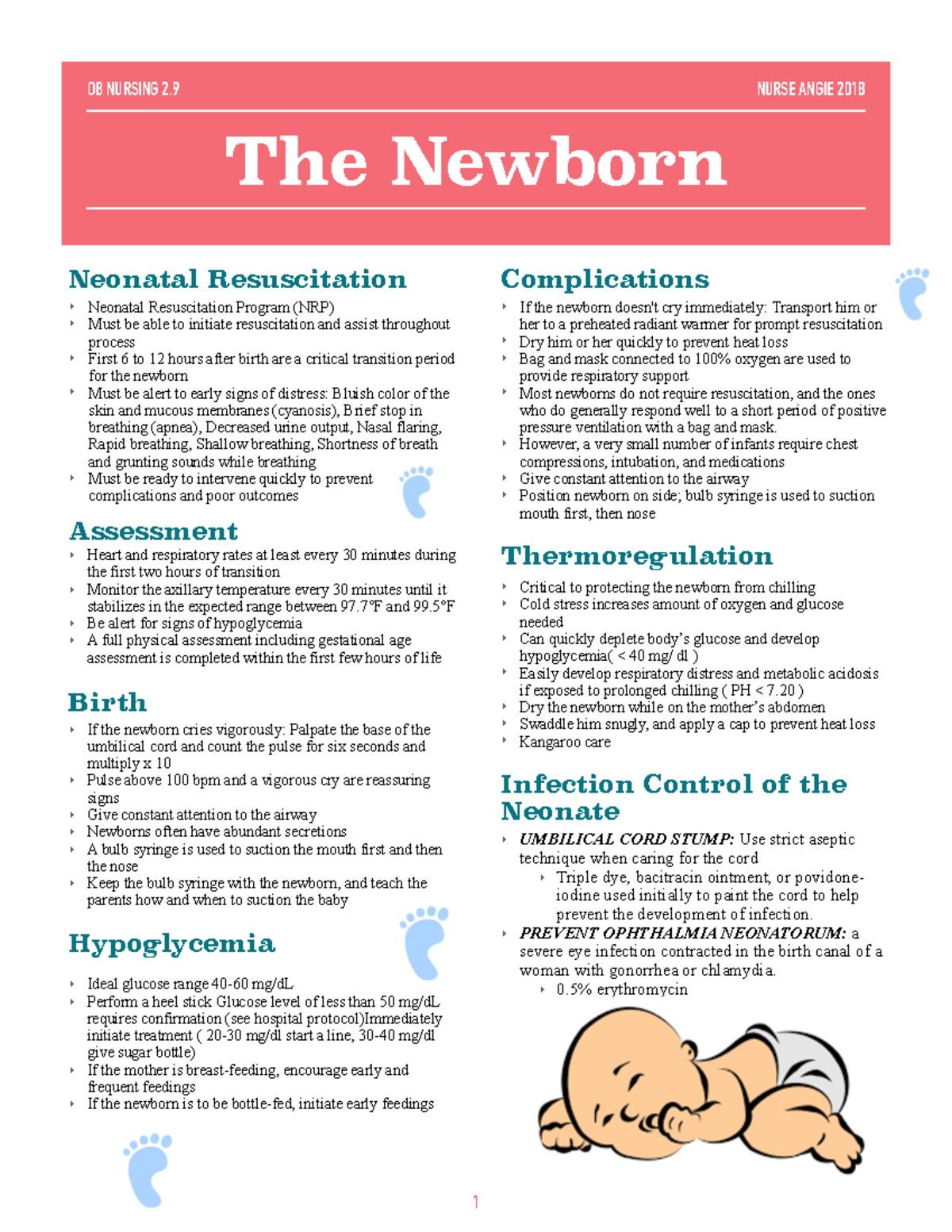 OB Nursing 2 - Lecture notes Lecture notes - 1 OB NURSING 2 NURSE ANGIE ...