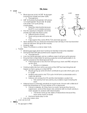 Lipid Metabolism 1 - Detailed notes - Lipid Metabolism Lipids ...