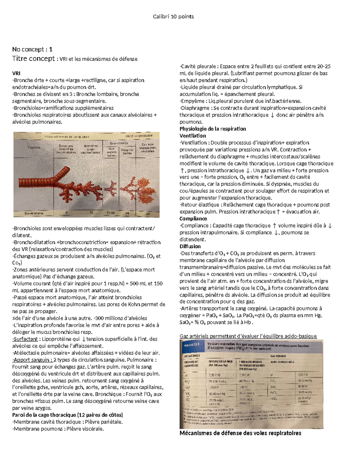 VRI et les mécanismes de défense - Calibri 10 points No concept : 1 ...