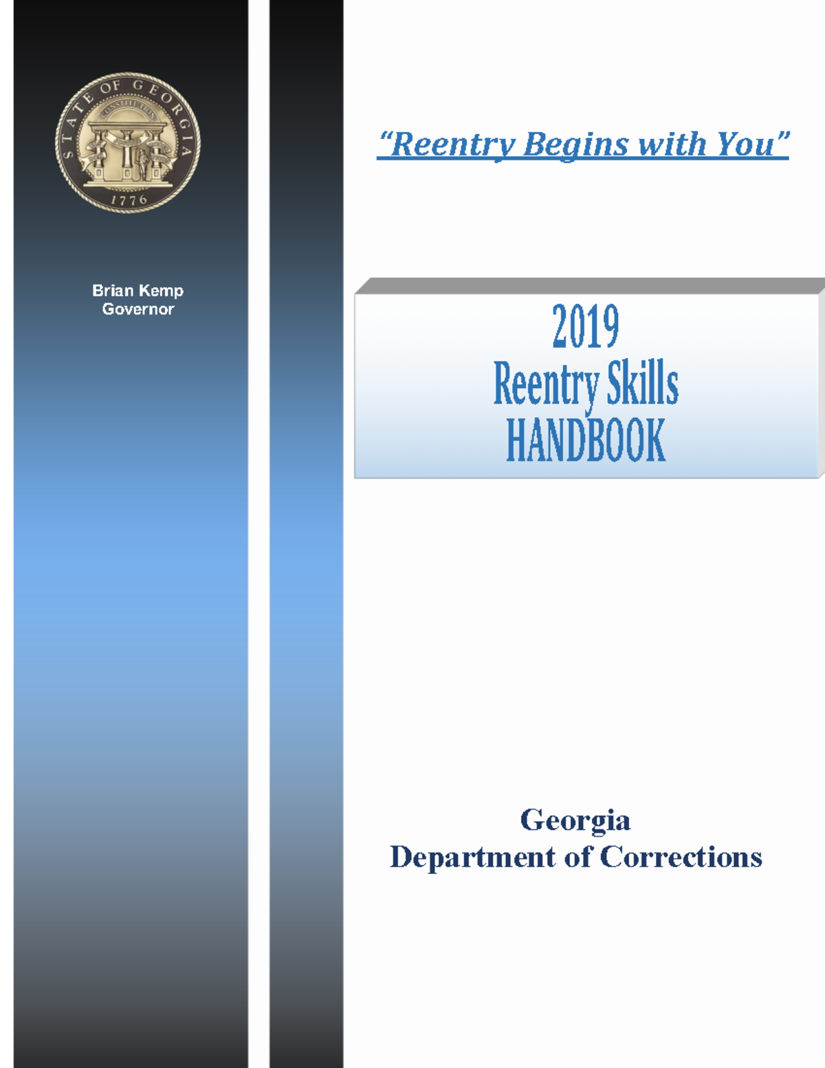 2019 Reentry Handbook support for criminal offenders - ATIONS, PLANNING ...