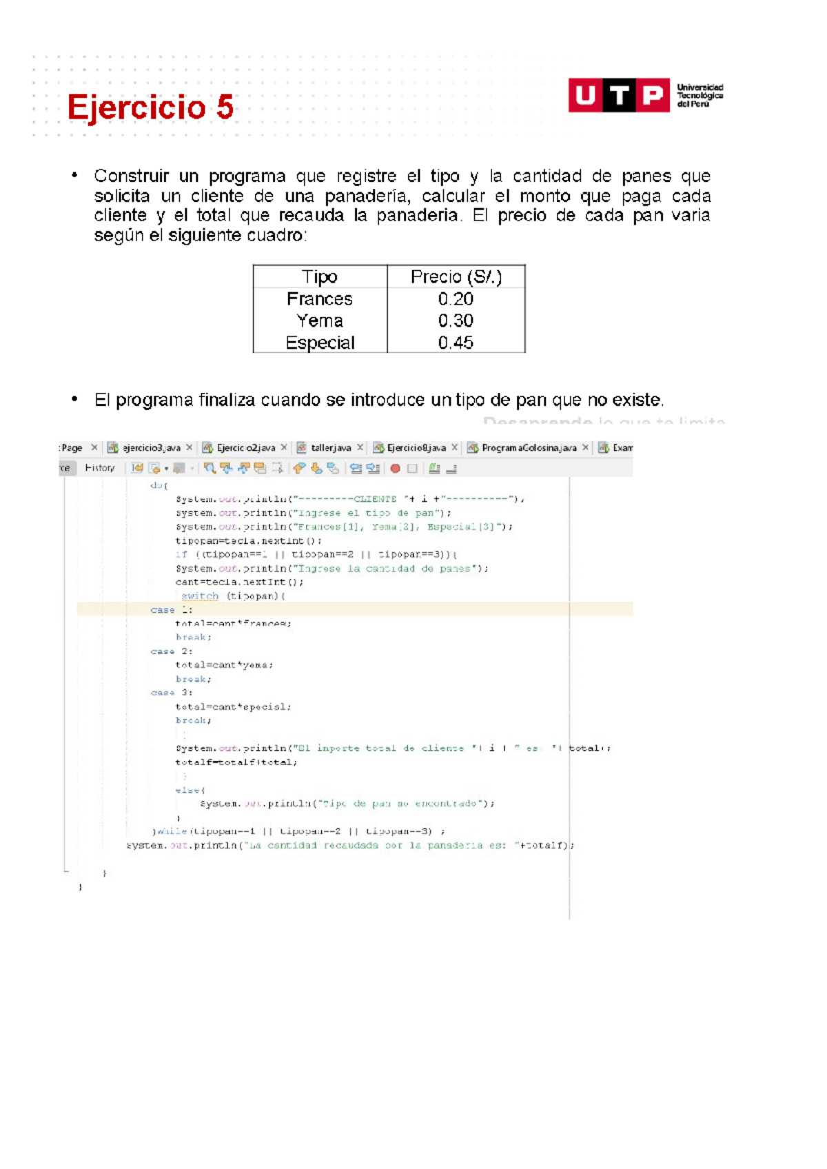 S07.s1 Subir la actividad de la semana - Taller de programacion - Studocu