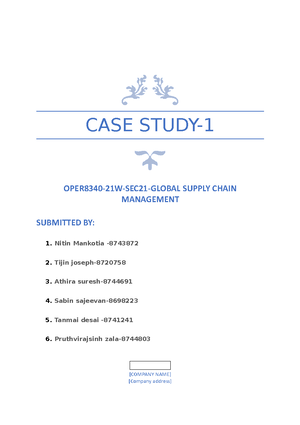 Case Summary 2 - ORGANIZATIONAL LEARNING CASE SUMMAEY - Case Summary ...