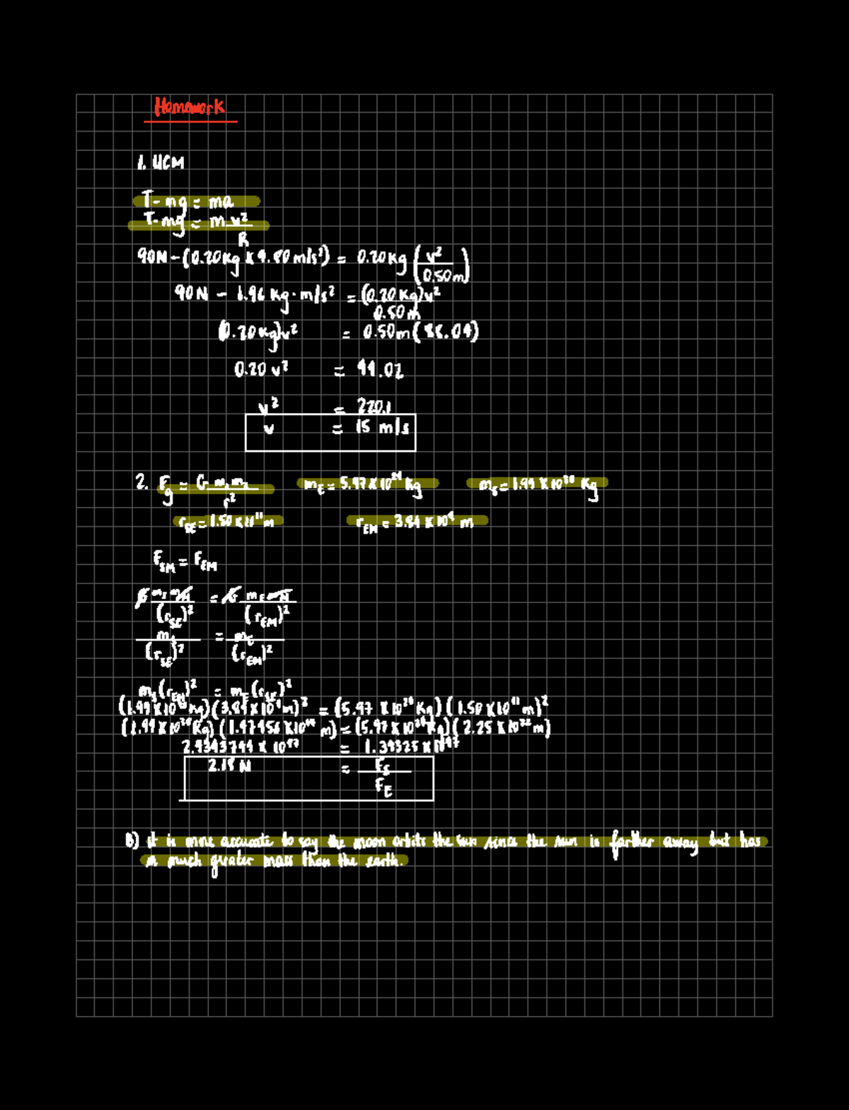 Chapter 6 Practice Problems - PHY 2053 - Studocu
