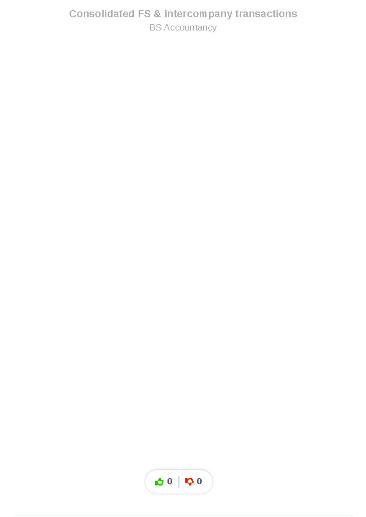 Consolidated fs intercompany transactions - Consolidated FS ...