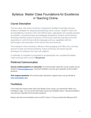 DC Course outline New CS 2023E - Injibara University College of natural ...