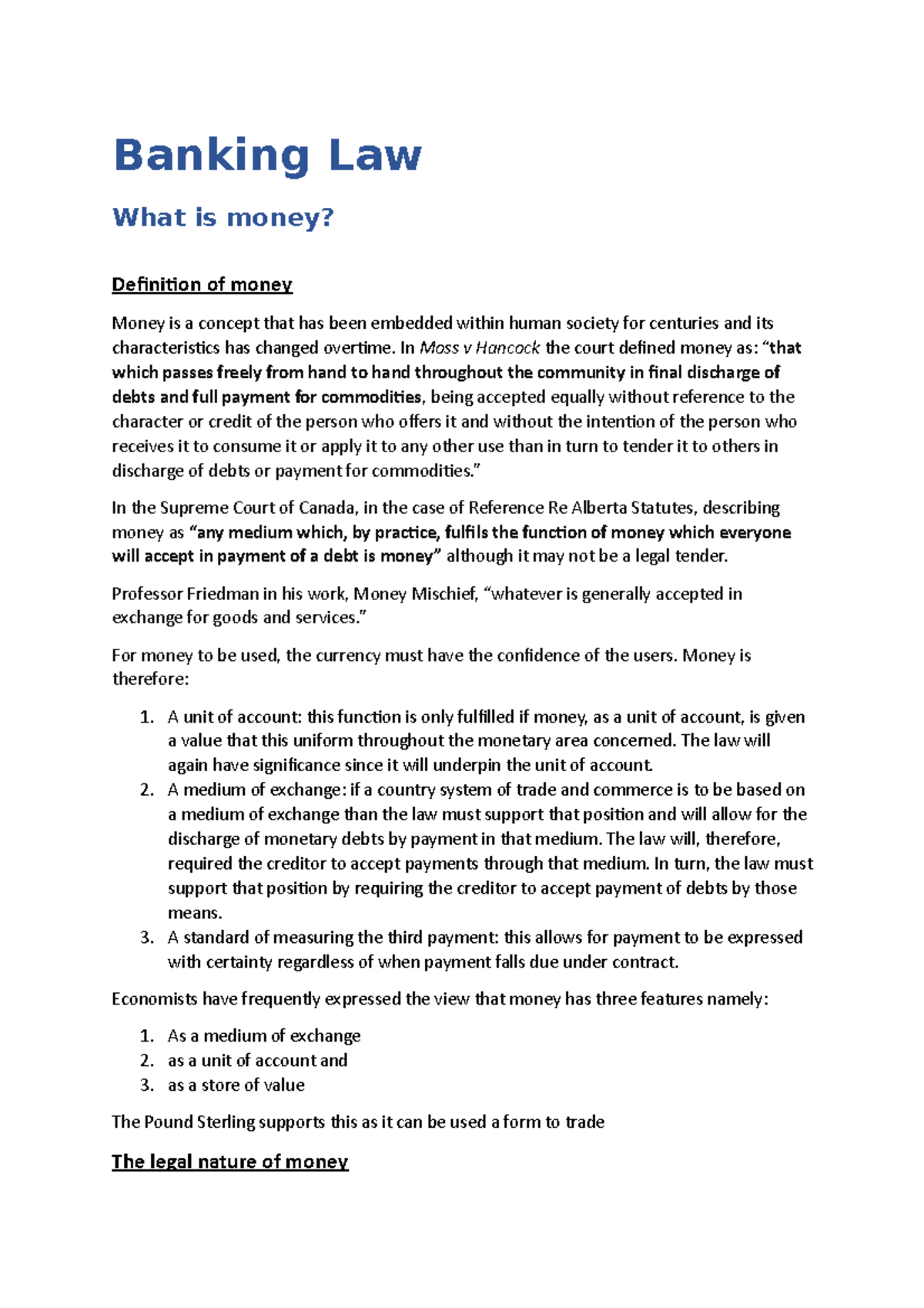 Banking Law Bank And Customer Relationship Banking Law What Is