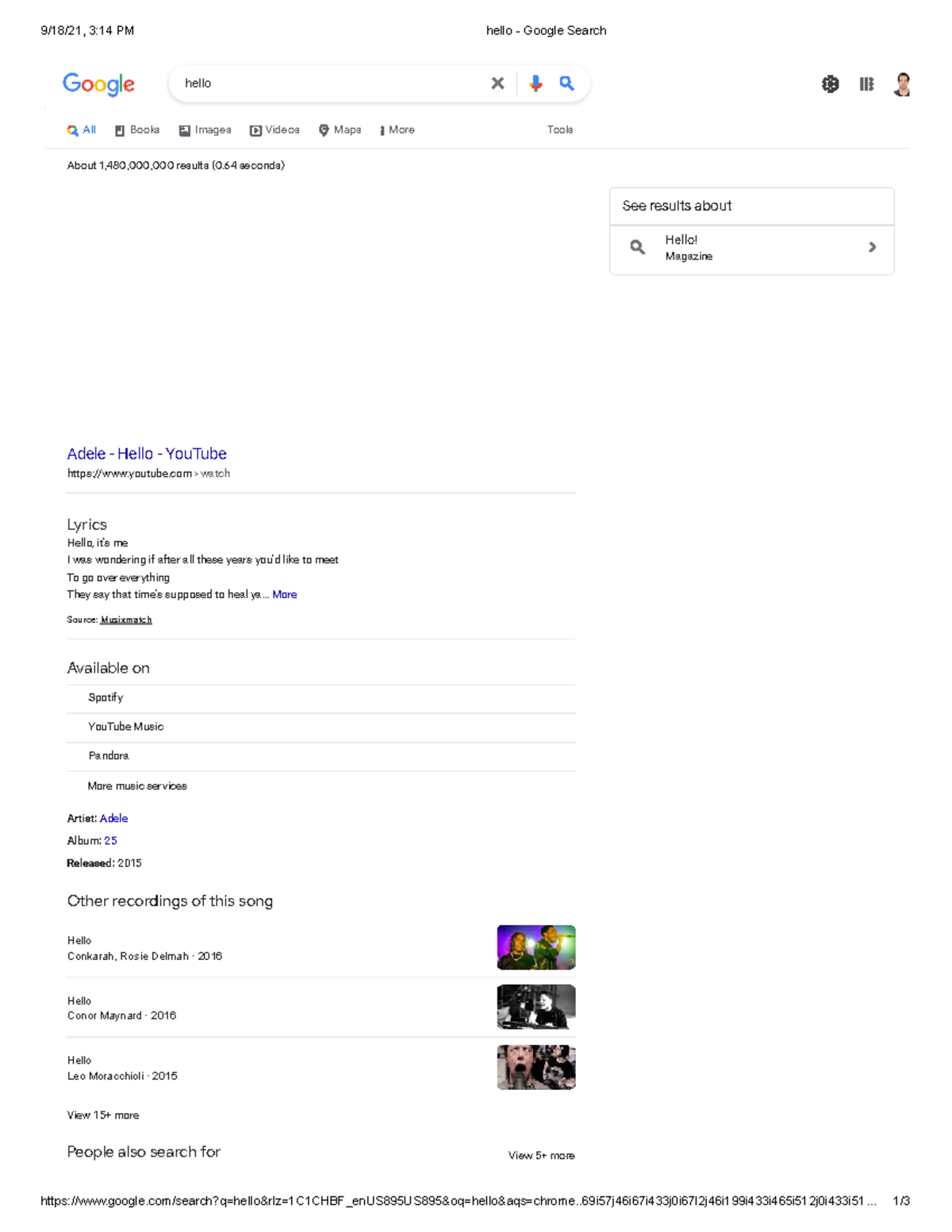 Hello - Google Search - 9/18/21, 3:14 PM hello - Google Search - Studocu