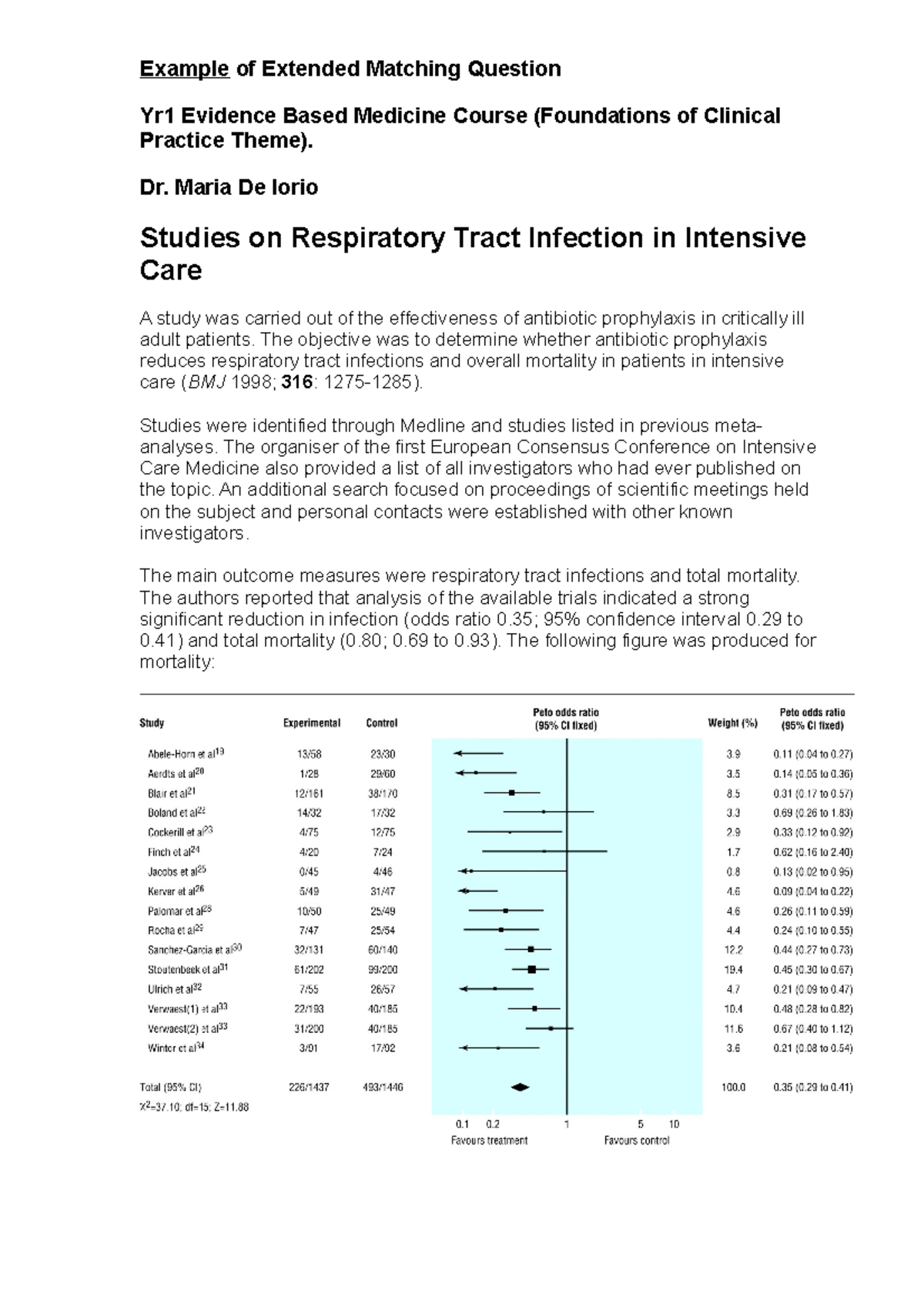 EBM-EMQ-eg - Notes from Year 2 - Example of Extended Matching Question ...