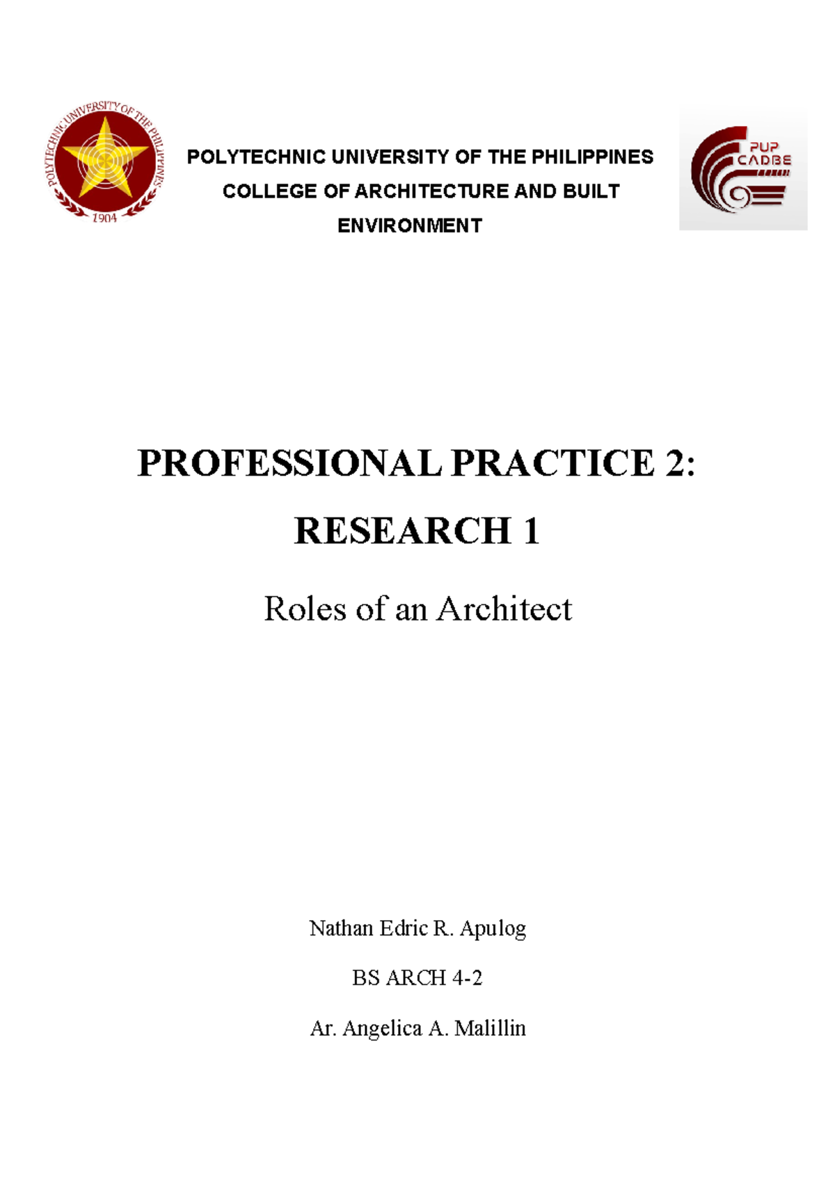 Final Assignment - Research about principles of design - POLYTECHNIC ...