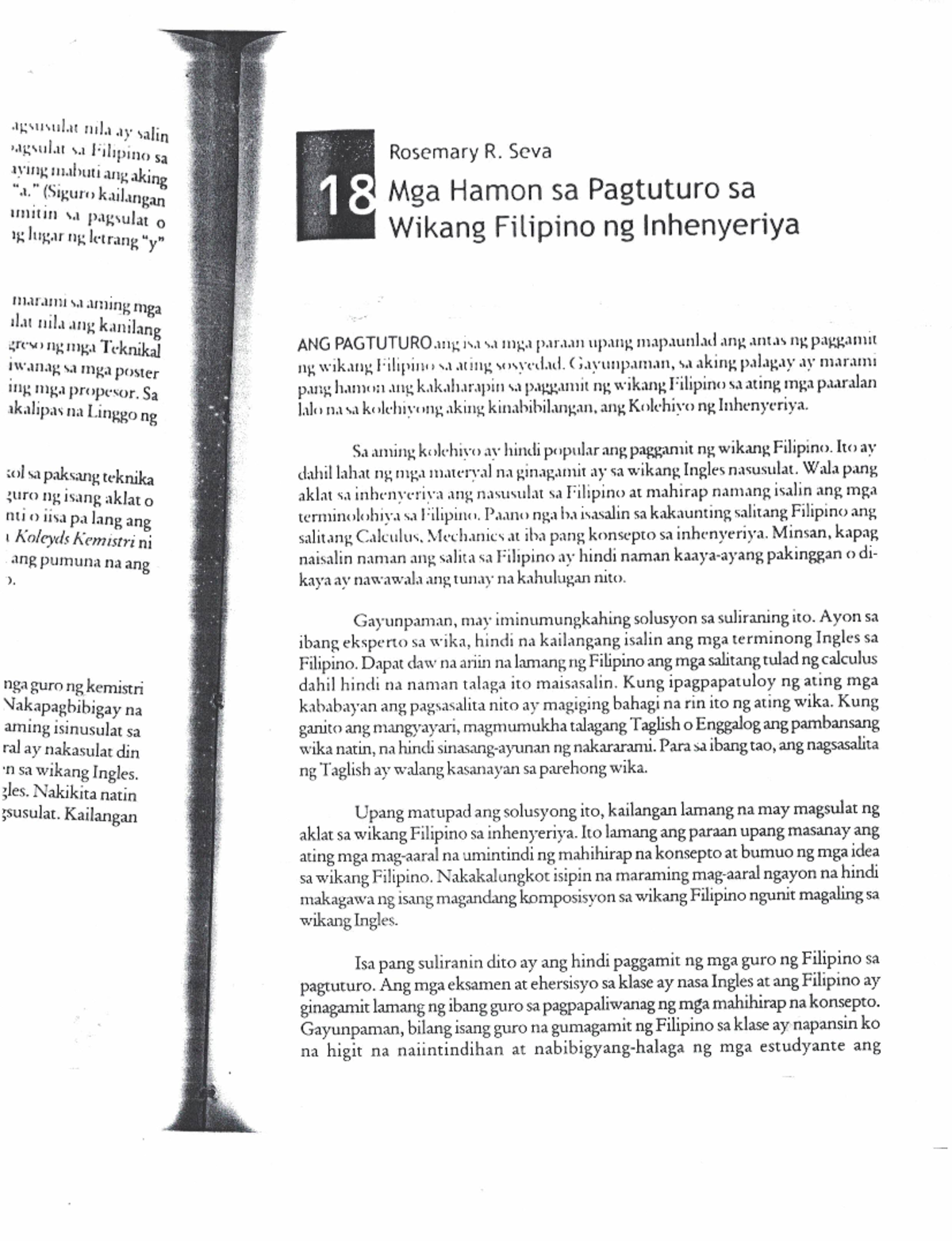03 SEVA Mga Hamon sa Pagtuturo ng Inhenyeriya - kontekstwalisadong ...
