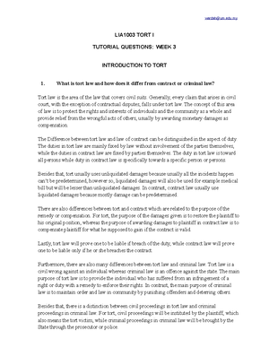 Volenti NON FIT Injuria notes - VOLENTI NON FIT INJURIA /CONSENT NOTES ...