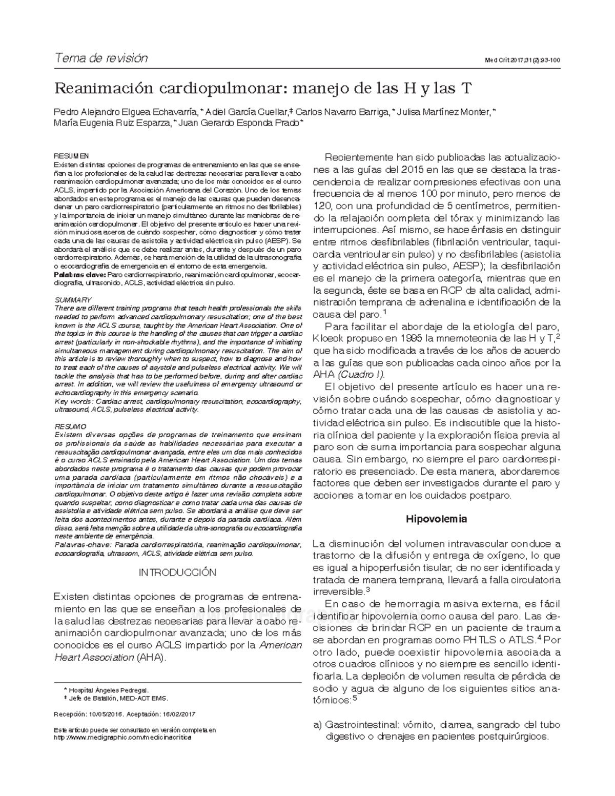 2448 8909 mccmmc 31 02 93 - medigraphic Tema de revisiÛn Med Crit 2017 ...