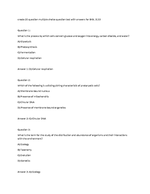 Assignment#2 Chromosonal Basis of Inheritance KEY - Assignment #2: Chromosomal Basis of ...