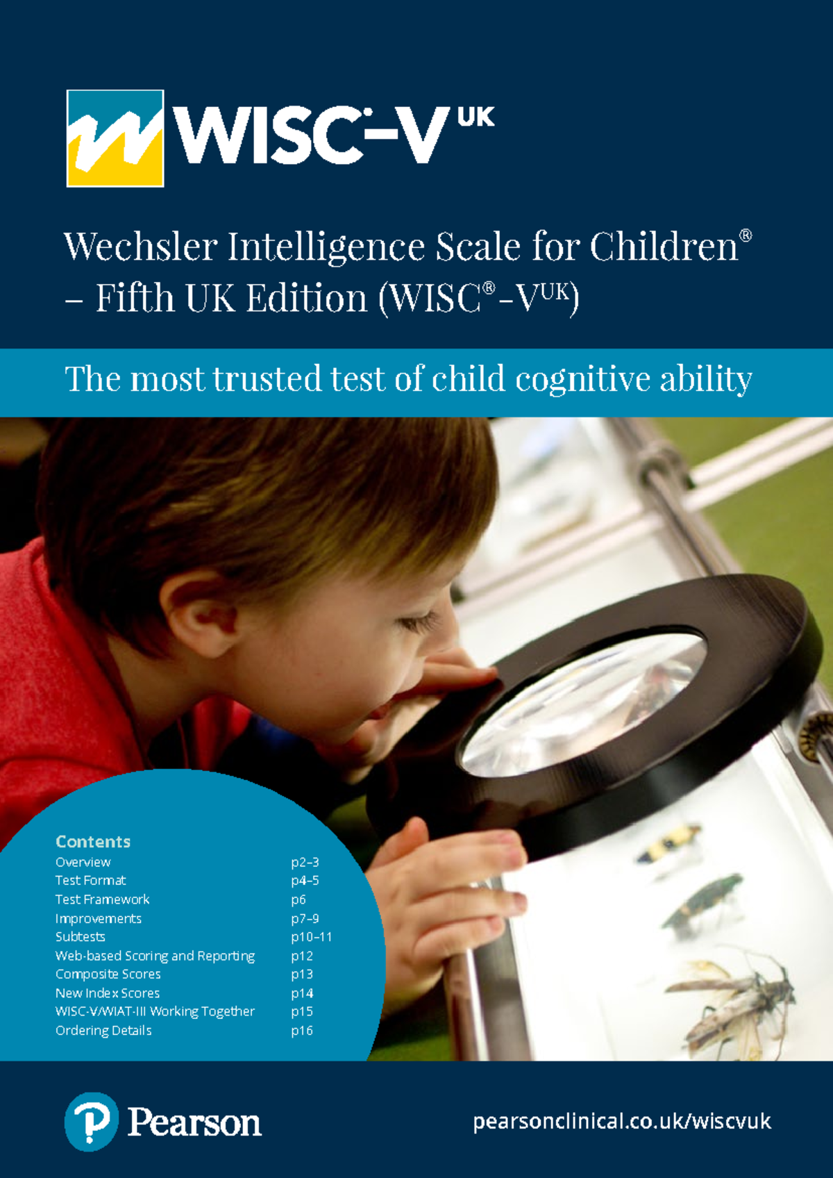 Wisc v uk brochure march 2019 - Wechsler Intelligence Scale for ...