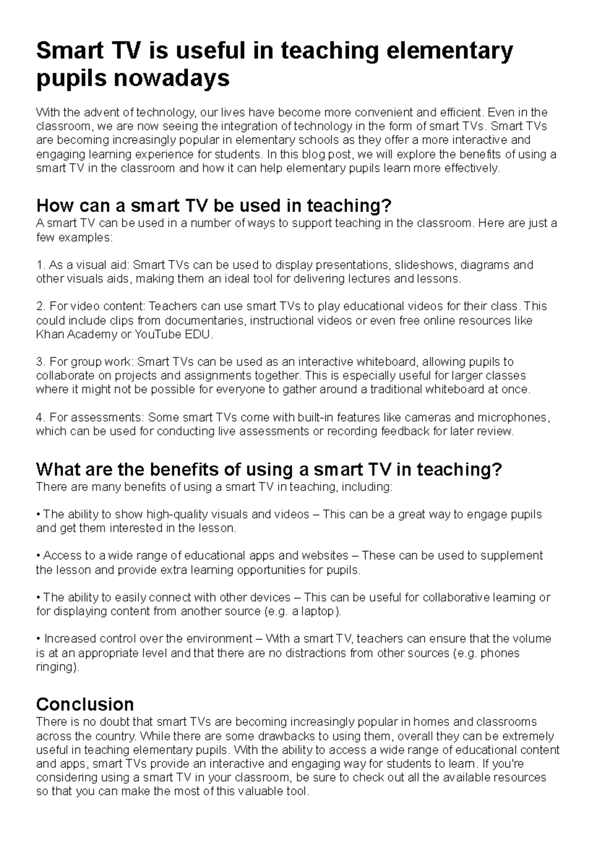 Article-episode-11 - Smart TV is useful in teaching elementary pupils ...