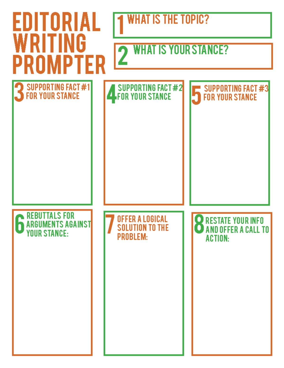 Editorial-Writing-Prompt - Education - Editorial Writing Prompter 1 ...