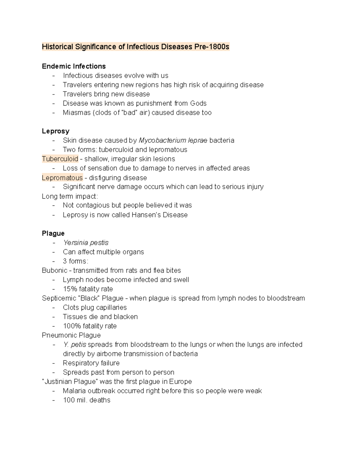 MBI 111 Topic 3 - Nature of Disease notes Lecture Alan Strautman MBI ...