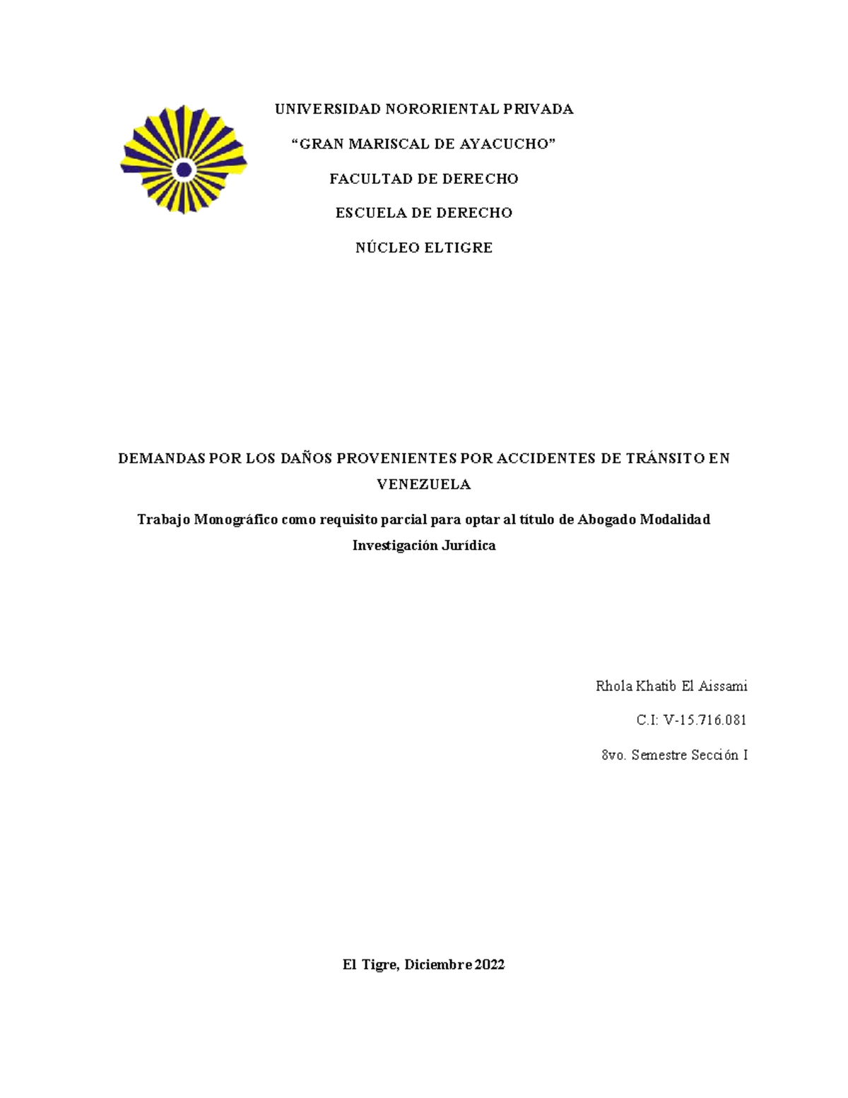 Monografia Rhola (2) - ... - UNIVERSIDAD NORORIENTAL PRIVADA “GRAN ...