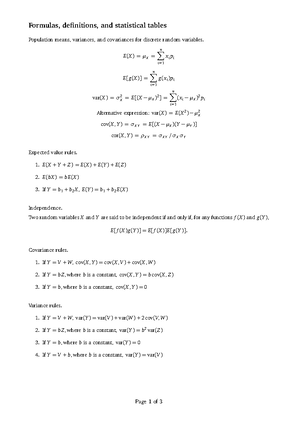 ECMT 1010 lecture note - 1010 case 样本对象 population 总的样本人数 sample 采用的样本人数 variable category ...