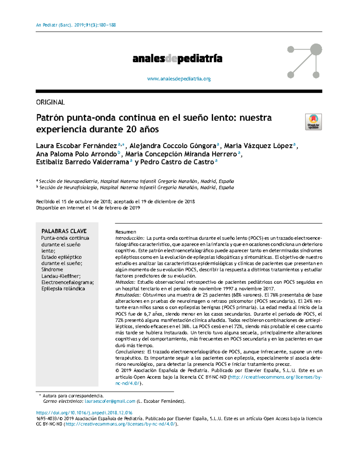 S1695403319300219 - apuntes de clases - An Pediatr (Barc). 2019;91(3 ...