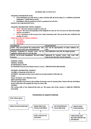 Multinomial & Chi-square Tests linked to statistics. - RESEARCH METHODS ...