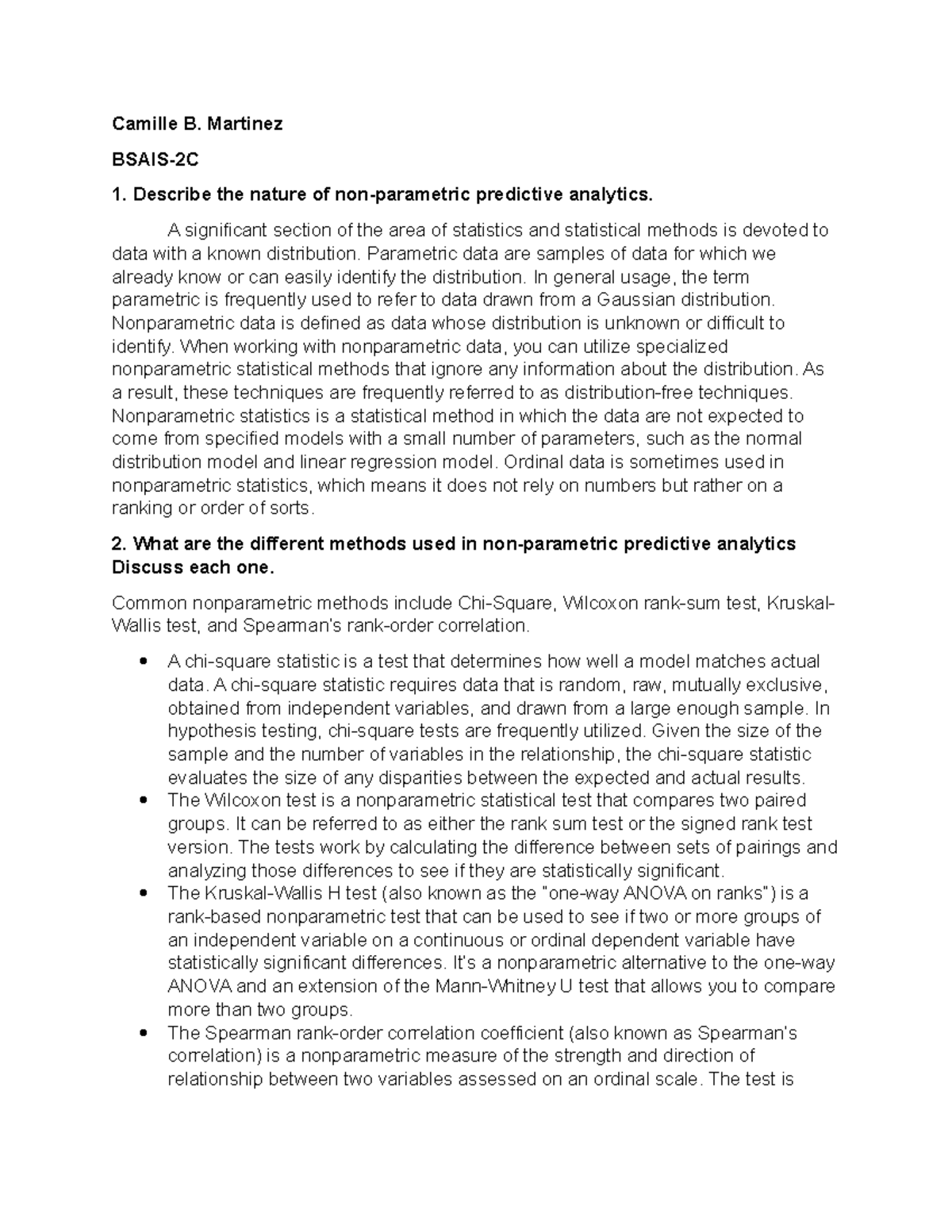 Assignment No - Help students - Camille B. Martinez BSAIS-2C 1 ...