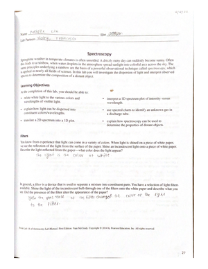 Astronomy 100 LAB Exercise 1 [1464] - ASTRONOMY 100 LAB EXERCISE 1 ...