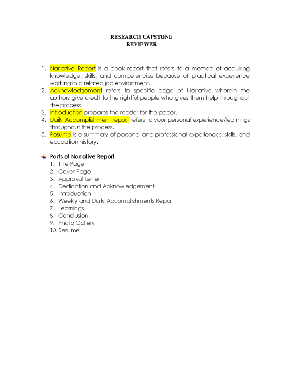 Research- Capstone-4th-Qrtr Reviewer - RESEARCH CAPSTONE REVIEWER ...