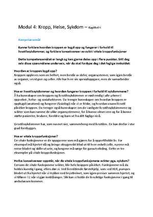 Modul 5 - Å forebygge smitte - Modul 5 - Smitte og immunforsvar ...