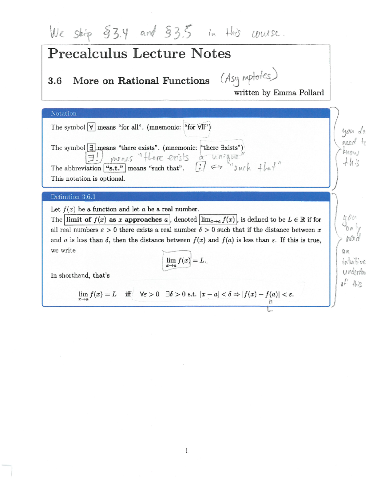Precalculus Chapter 3.6 - MATH 117 - UD - Studocu