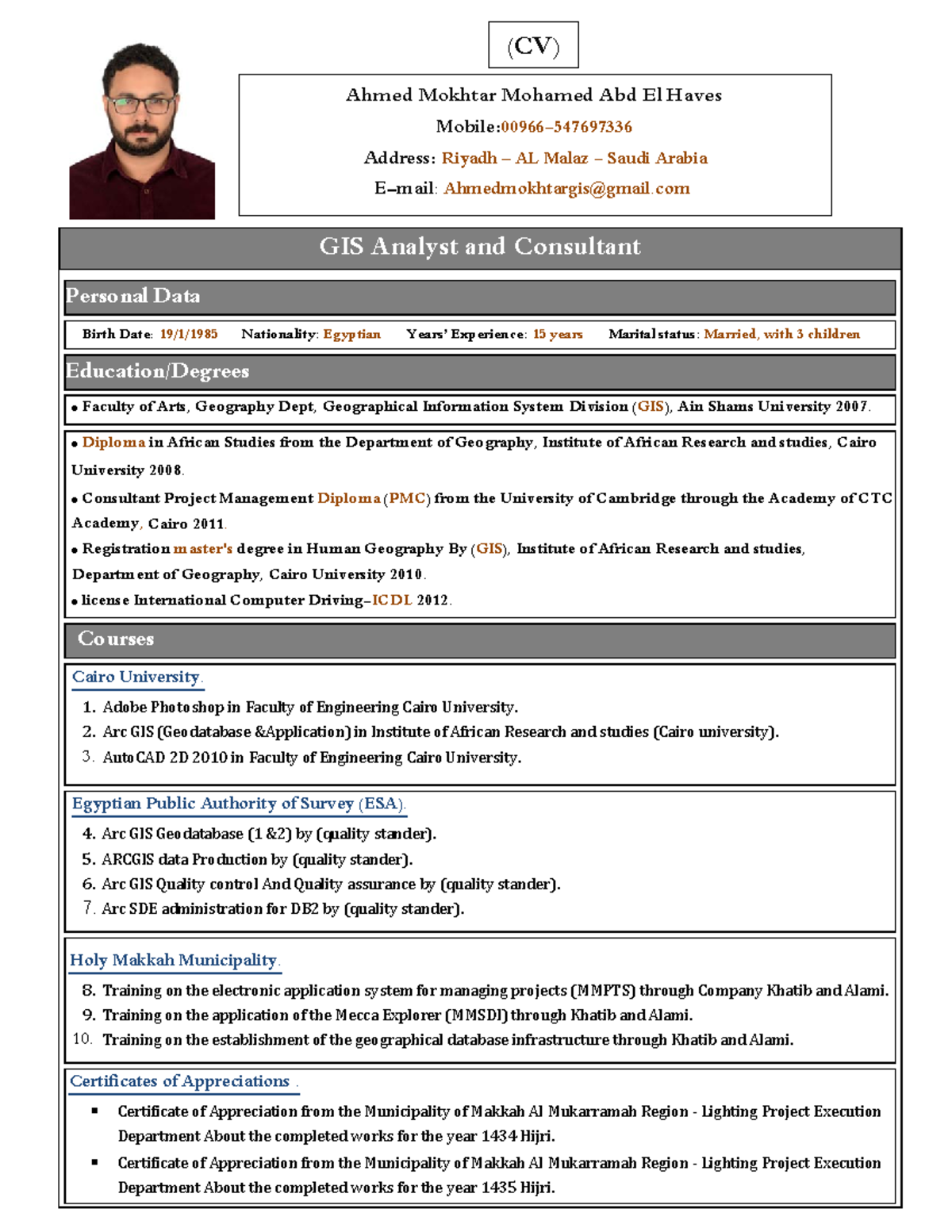 مساح - kjhj jhkjhjkhklh h hlhlh llhlk - GIS Analyst and Consultant ...