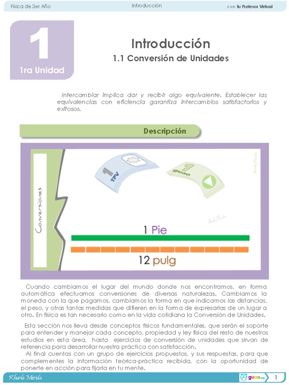 Conversiones de Unidades - Cuando cambiamos el lugar del mundo donde ...