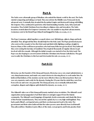 Survey of World History Task 2 - HIST C375 - WGU - Studocu