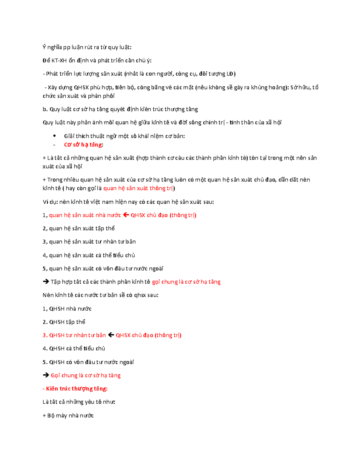 Ý nghĩa phương pháp luận - Ý nghĩa pp lu n rút ra tậ ừ quy lu t:ậ Đ ể KT-XH ổn đ nh và phát tri ...
